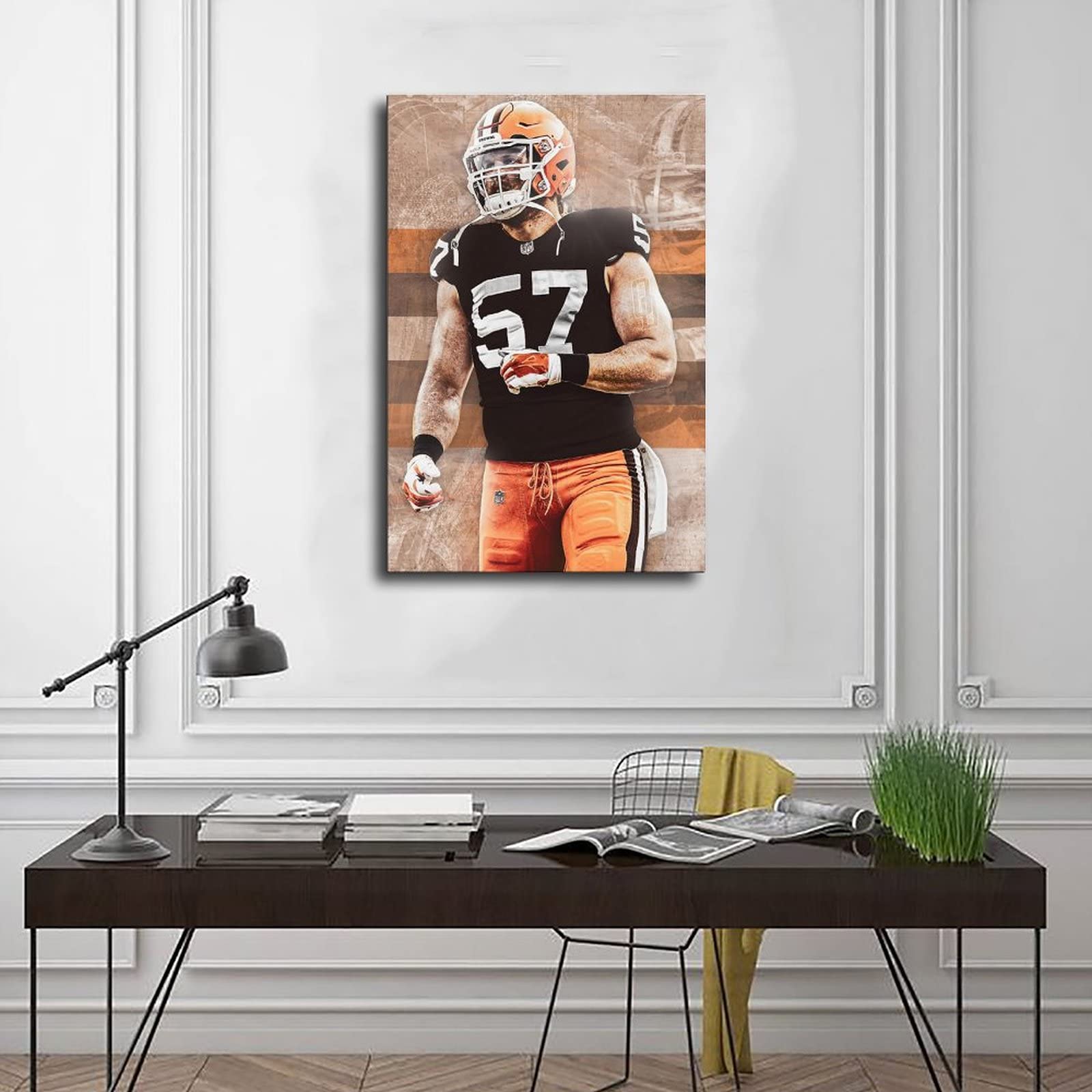 Clay Matthews Poster Clay Matthews Memorabilia, Autographed Clay