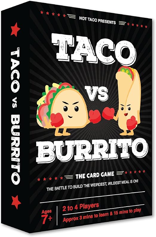 Taco vs Burrito - The Wildly Popular Surprisingly Strategic Card Game ...