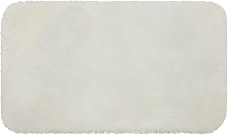 Amazon.com: Mohawk Home Machine Washable Royal Bath Mat, White Ivory (1 ...
