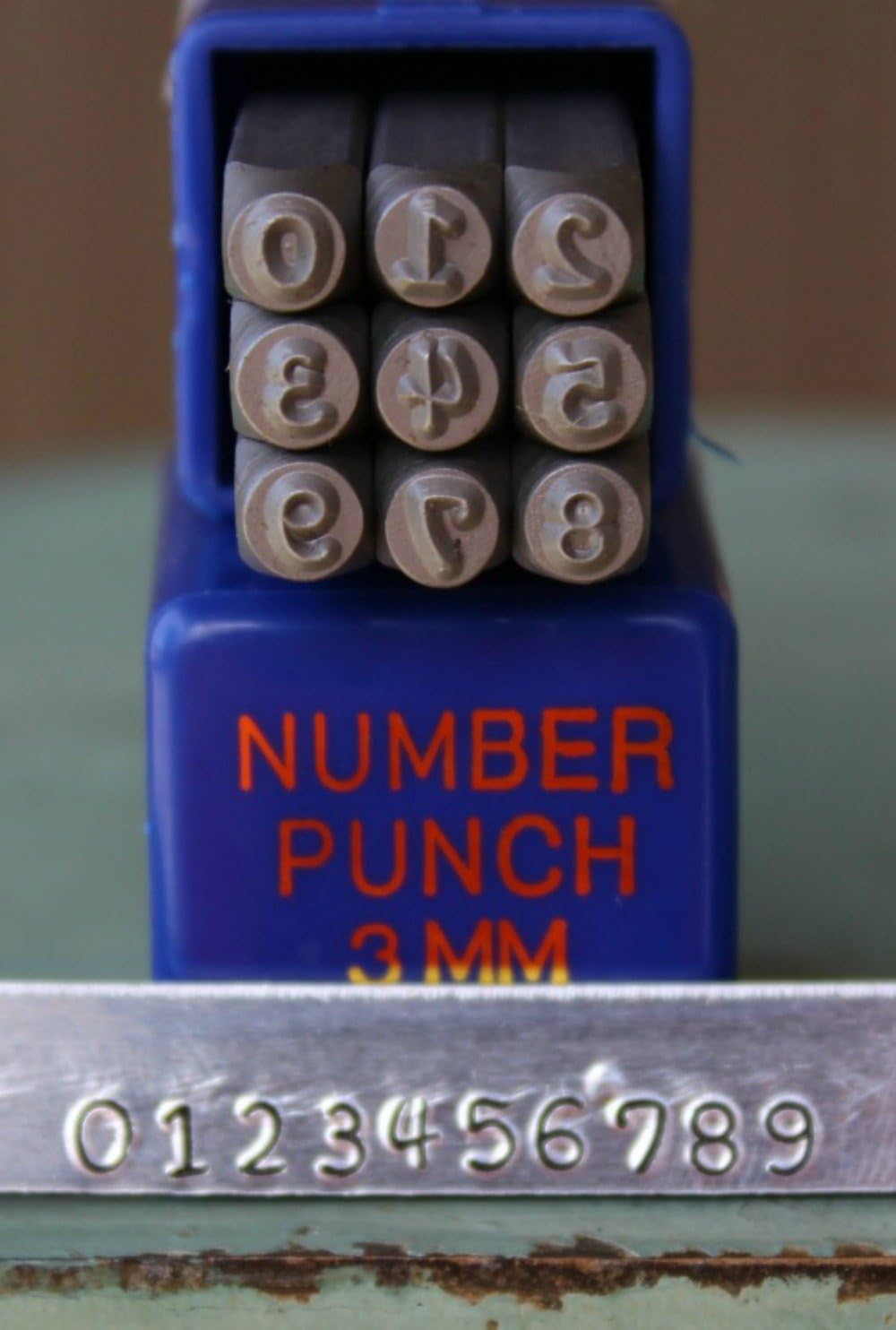 Amazon.com: 2mm or 3mm Number Metal Stamp Letter Set, Available in ...