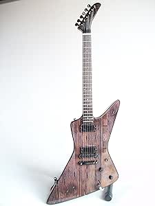 carl james hetfield de metallica collectible miniature guitar : Amazon ...