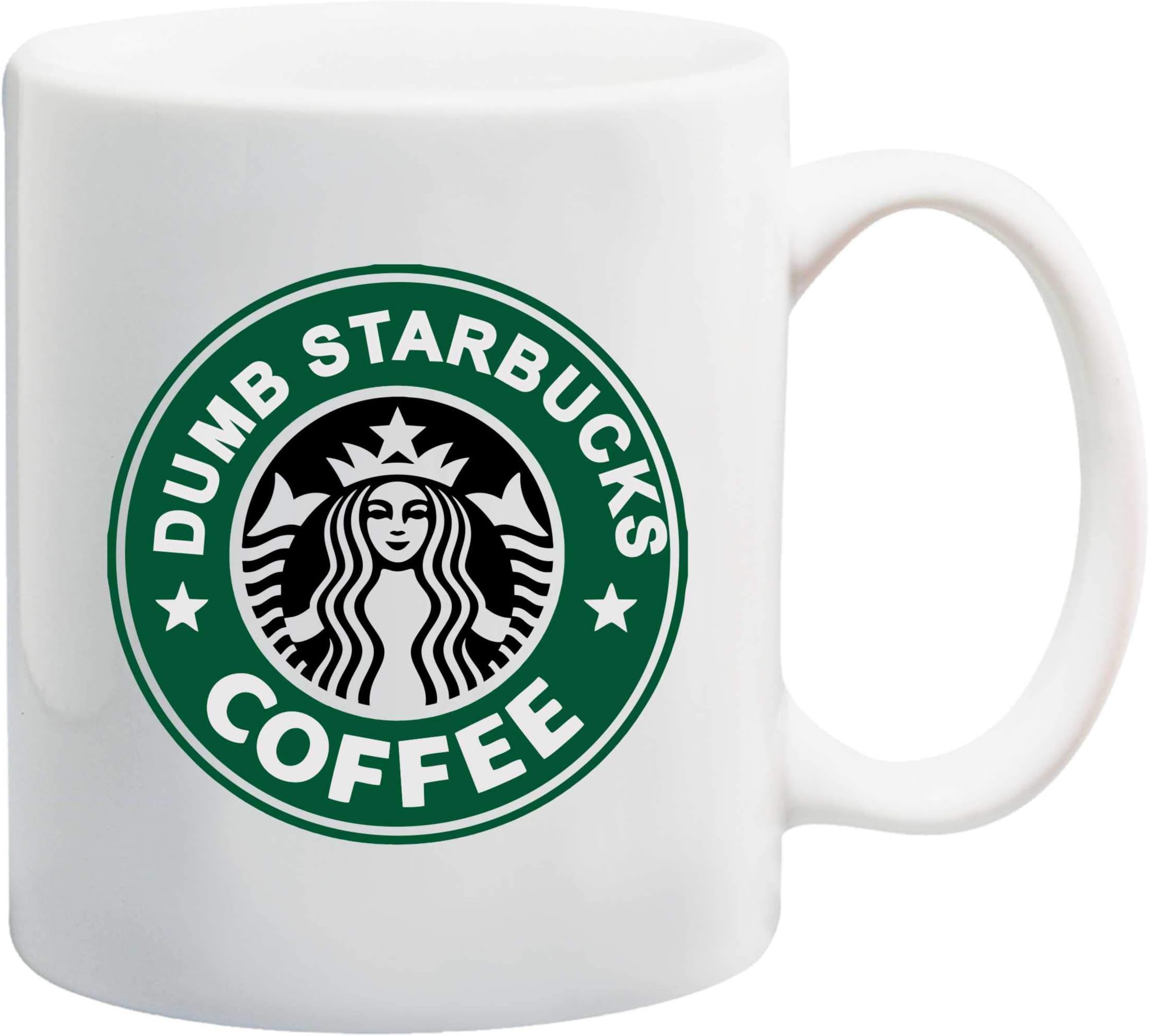 Amazon.com: TYCLTY Nathan For You Dumb Star-bucks Logo Coffee Mug 11oz ...