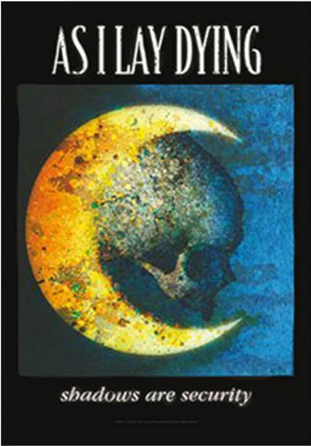 Amazon.com: As I Lay Dying poster, Shadows Are Security, textile flag ...