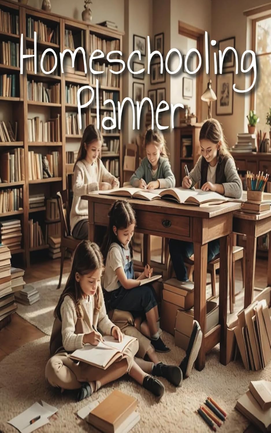 Home School Planner for Kids: Organizer, Lesson Scheduler, and Creative ...