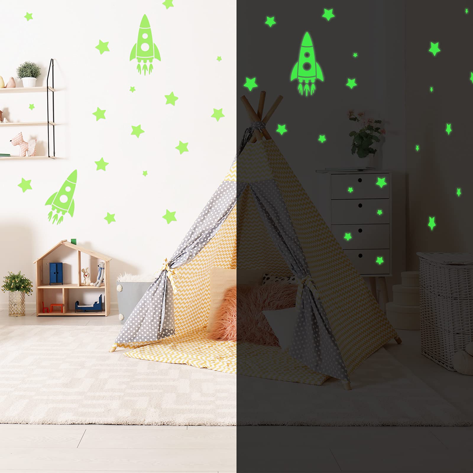 Black Vinyl Wrap Glow-in-the-Dark Vinyl (1ft X 5ft) - Neon Green DIY ...