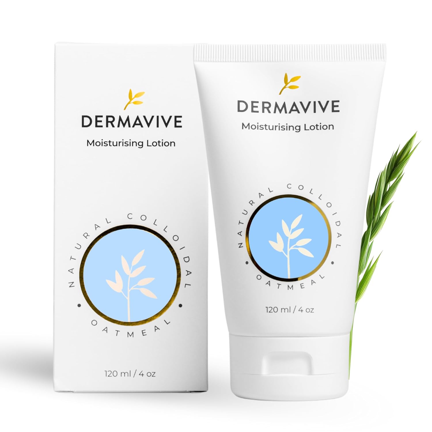 Amazon.com : Dermavive Oatmeal Moisturizing Lotion for Dry, Sensitive ...