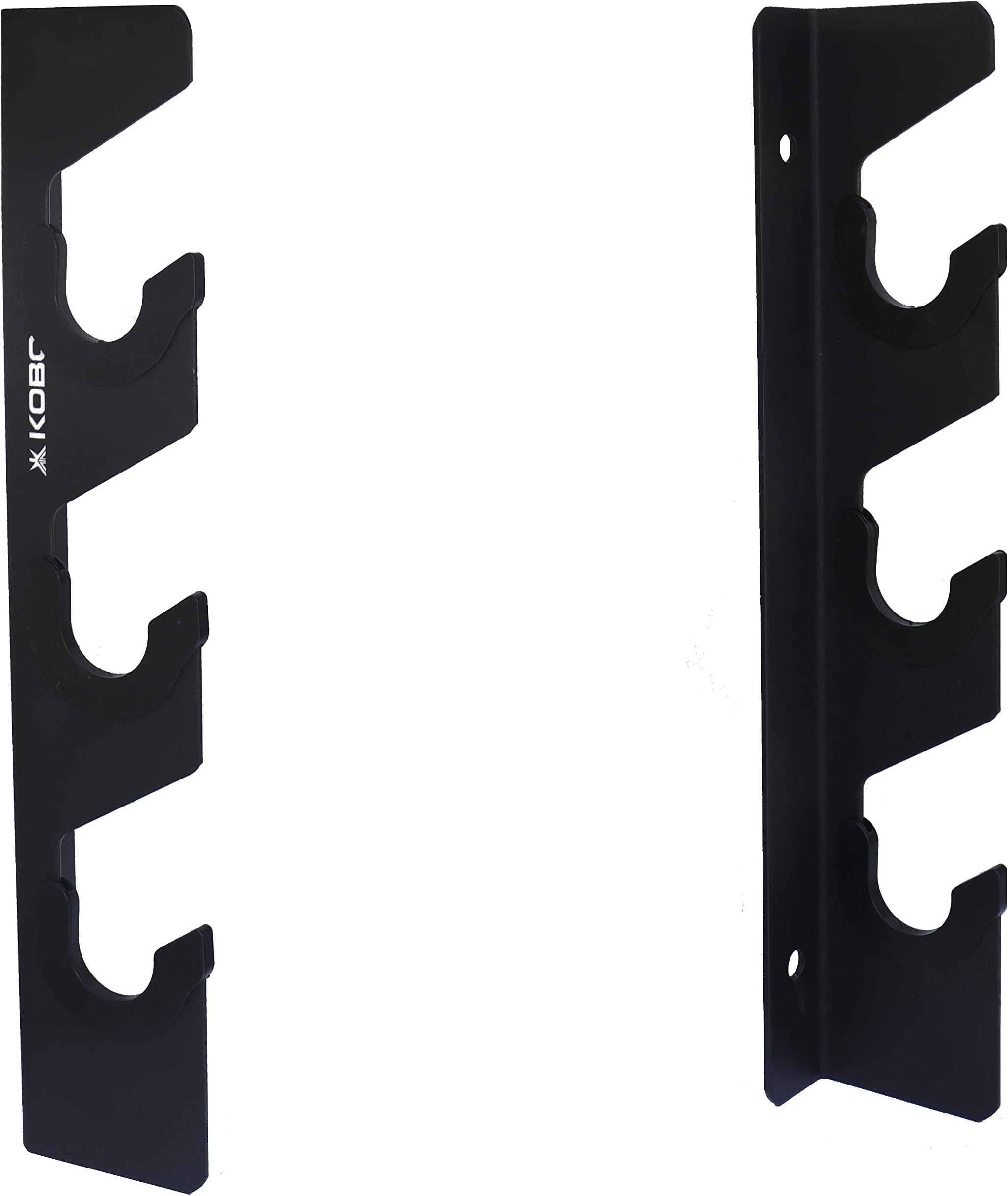 Gamma Fitness Vertical Wall Mounted Olympic Barbell Holder, Barbell ...