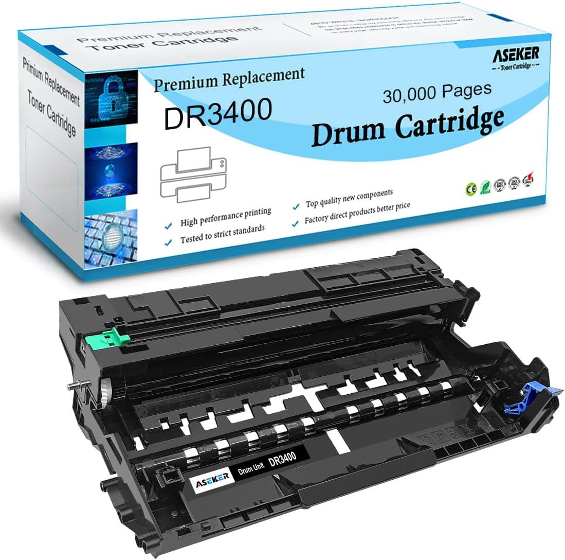 Brother DR3400 Tamburo Originale per Stampanti HLL5000D, HLL5100DN ...