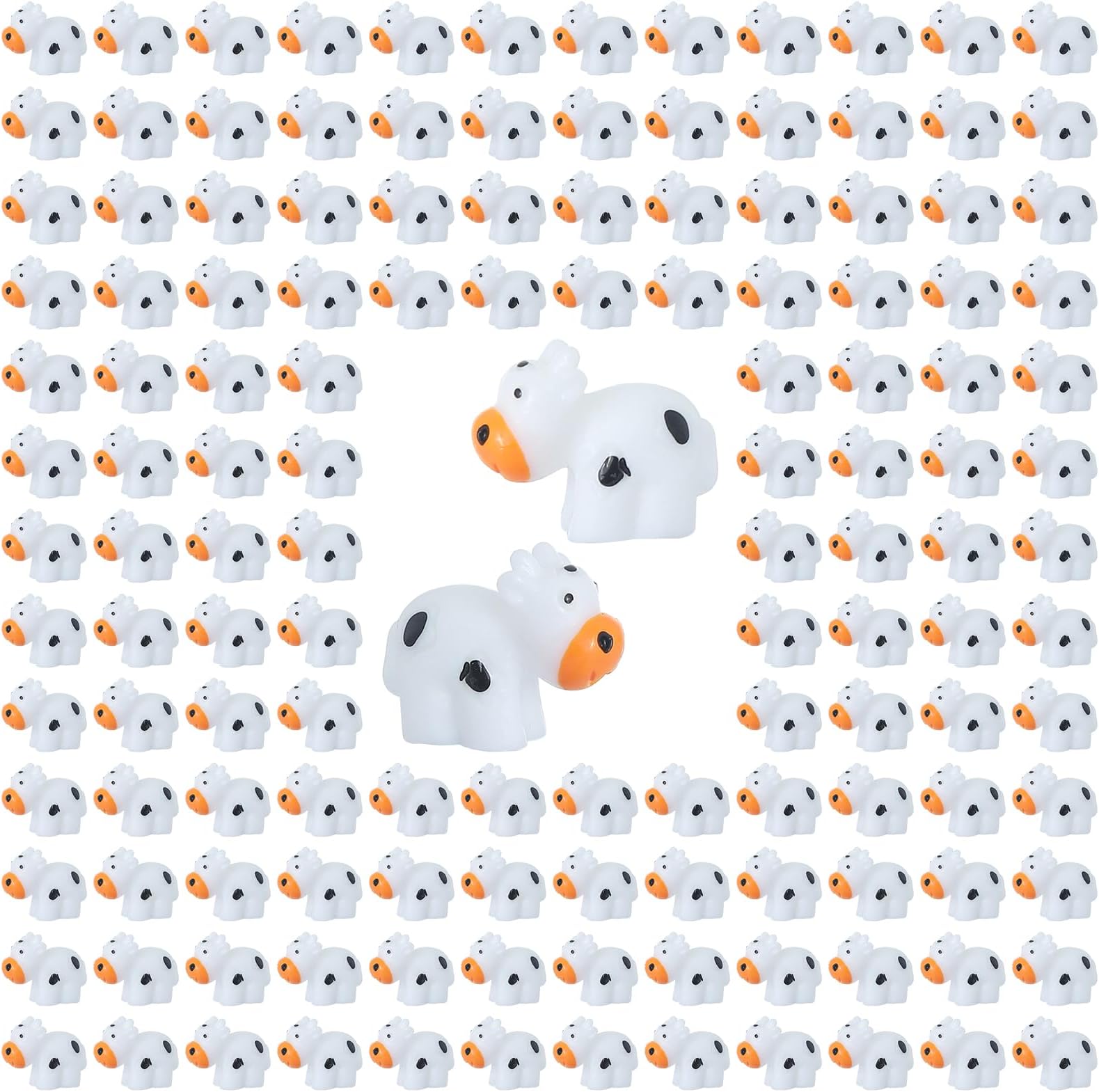 Amazon.com: DWWPOO 138 Pcs Mini Resin Cows Bulk Animals for Hiding ...