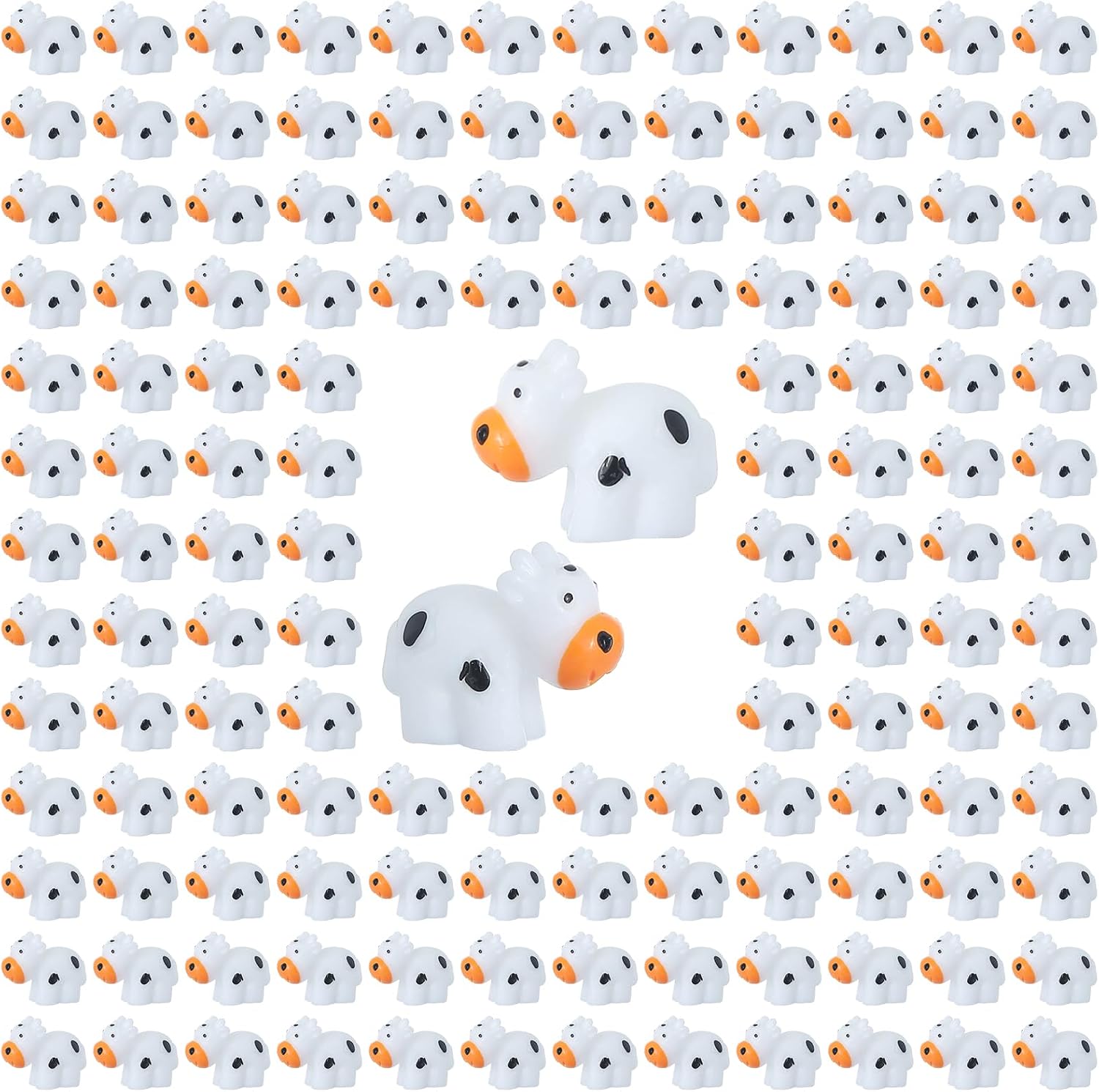 Amazon.com: DWWPOO 138 Pcs Mini Resin Cows Bulk Animals for Hiding ...