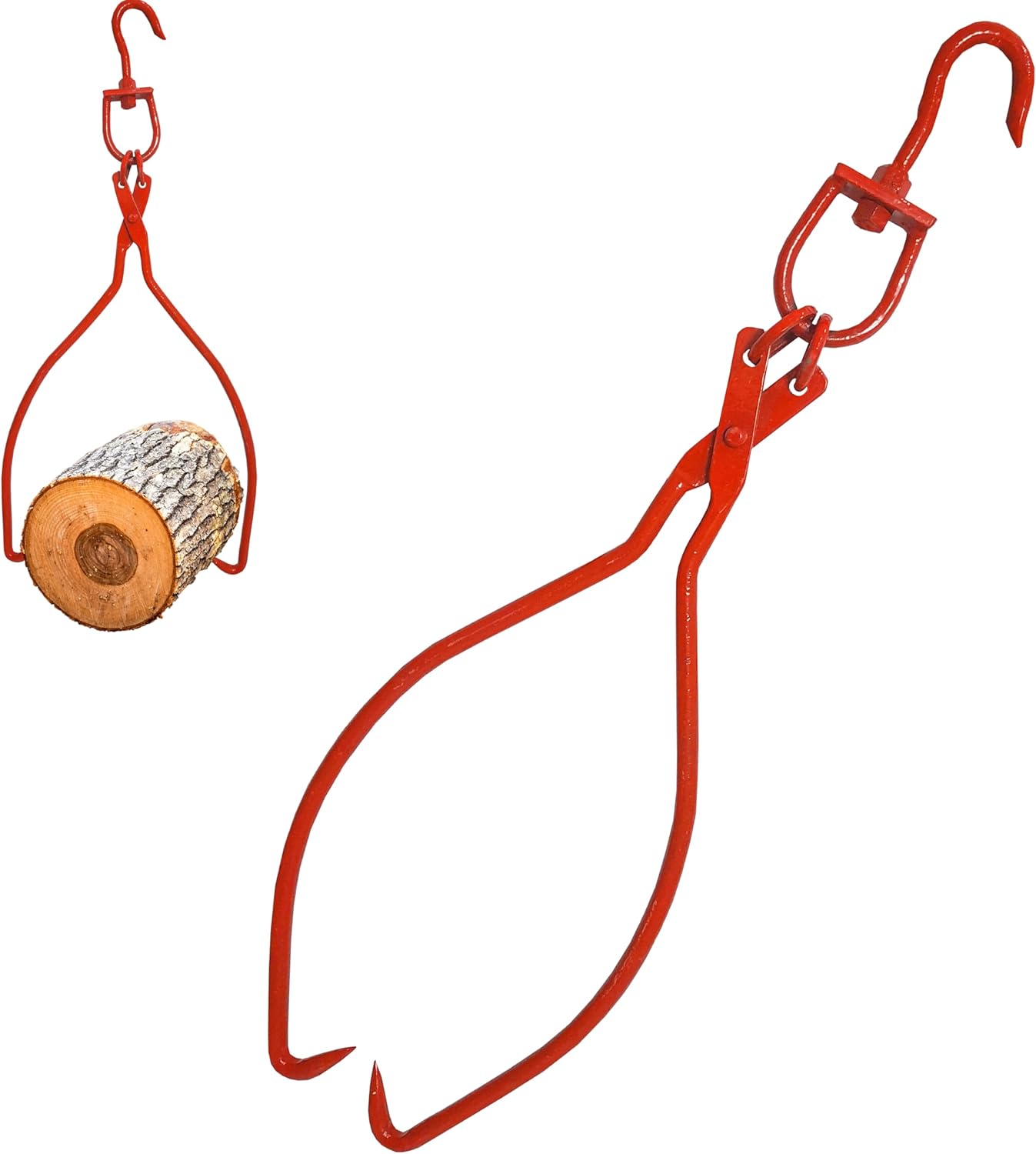 Amazon.com: SIMOND STORE Log Skidding Tongs 32" - Single Swivel Grab ...