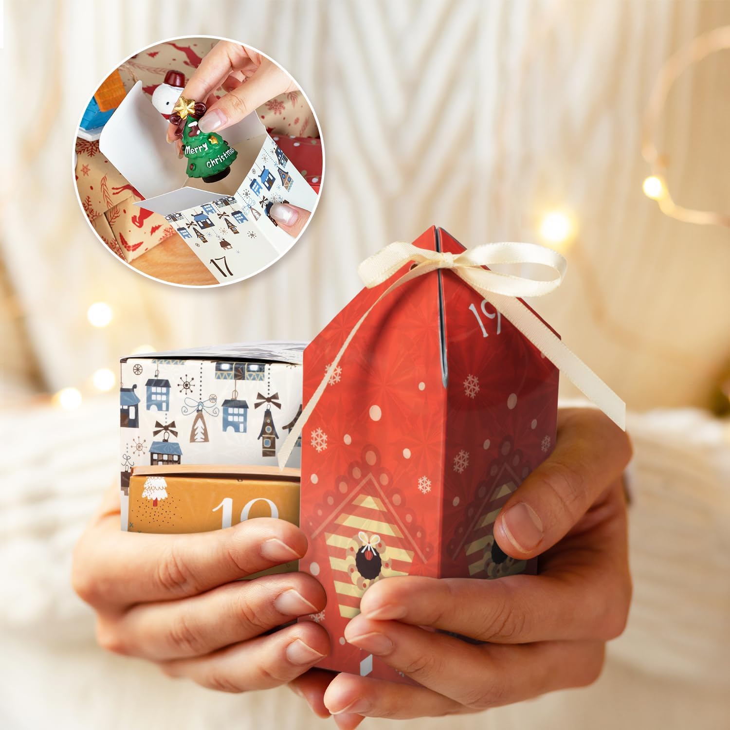 DIY Christmas Advent Calendar Boxes to Fill, 25 Botswana | Ubuy