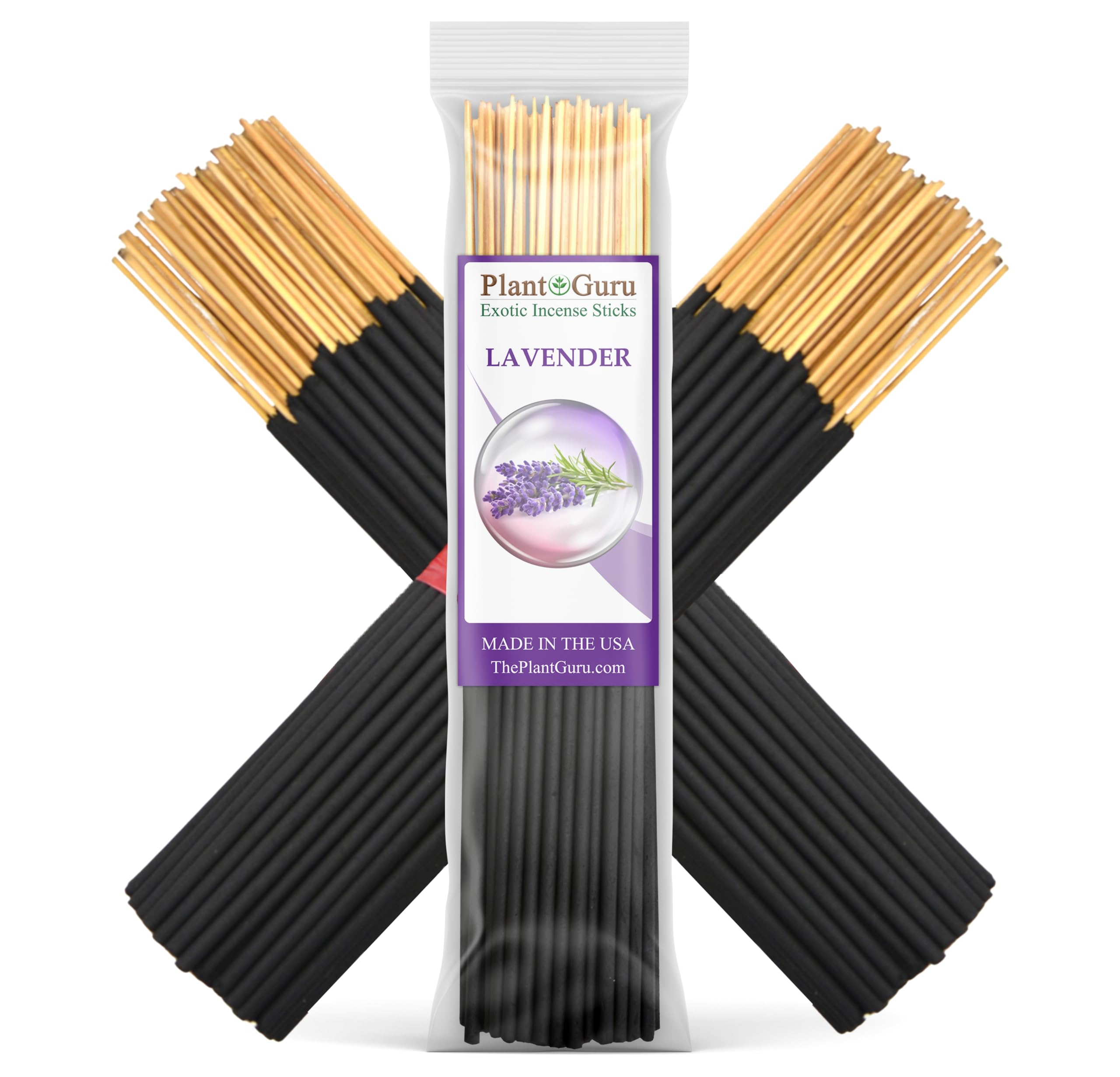 Amazon.com: Lavender Exotic Incense Sticks 7 Inch - Bulk 1 Bundle 85 to ...