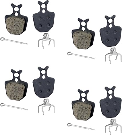 Amazon.com : 4 Pairs Bike Brake Pads, Excellent Performance Mountain ...