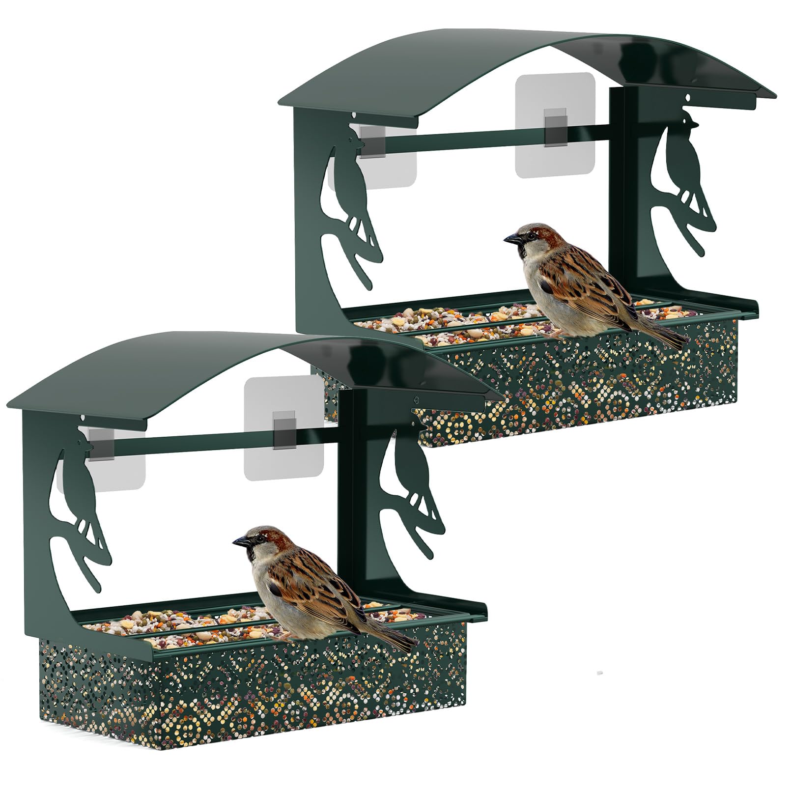 Snapklik.com : Tonitrui Window Bird Feeder