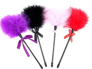 Amazon.com: Flirting Tickler SM Teaser Feather Tickler with Bow for ...
