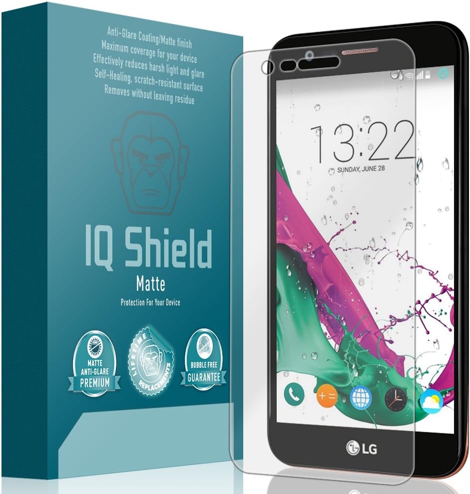 Amazon.com: IQShield Matte Screen Protector Compatible with LG K20 Plus ...