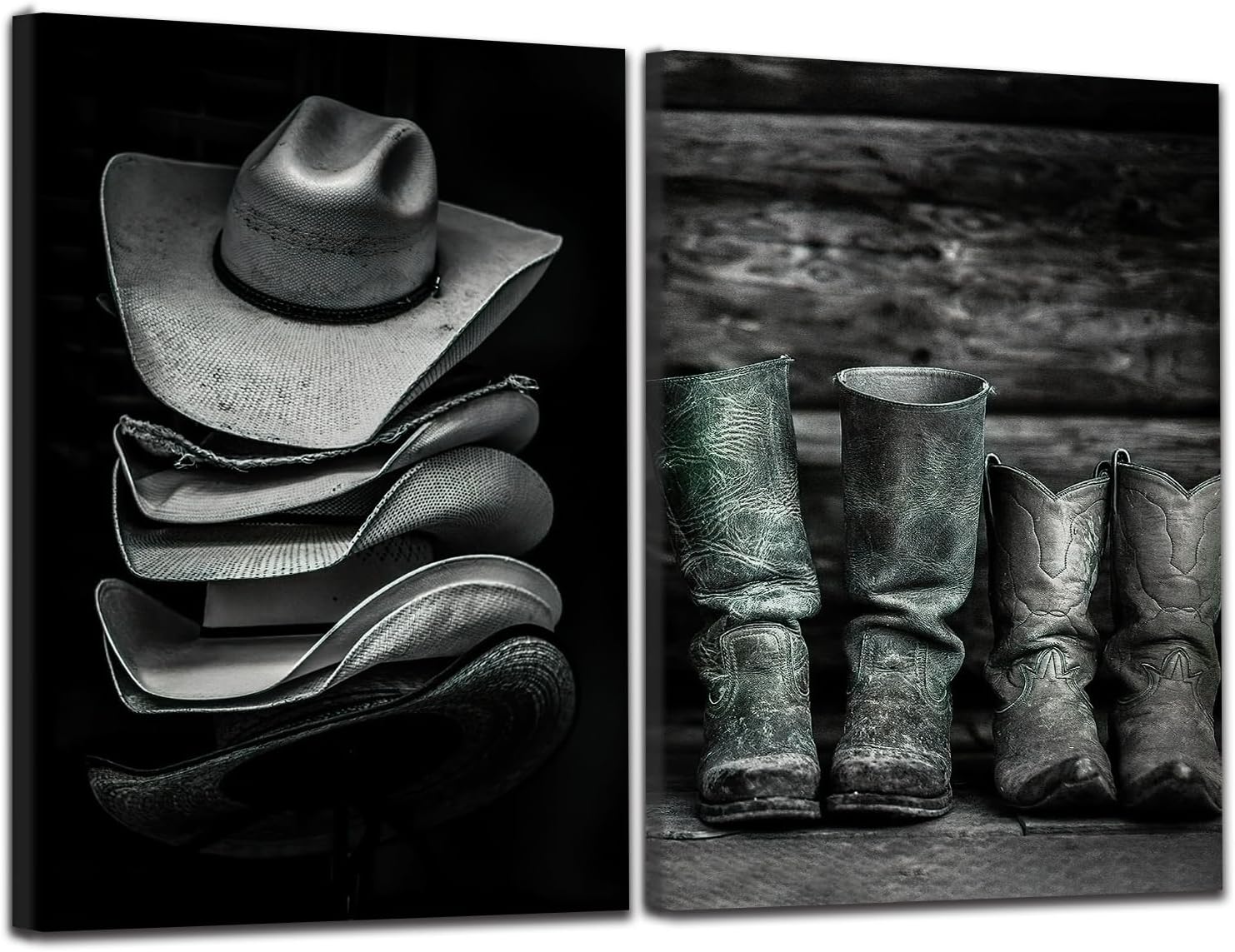 Amazon.com: Western Wall Art Vintage Western Posters Cowboy Wall Art ...