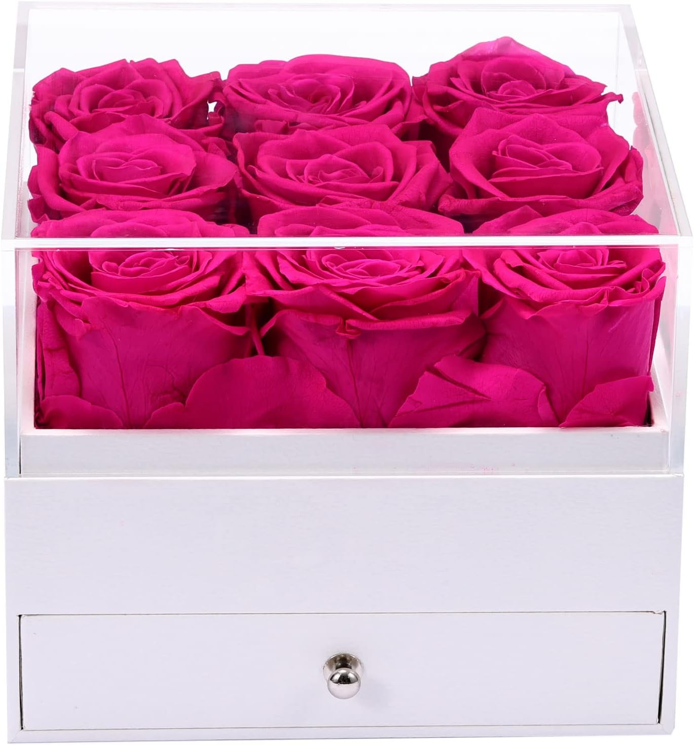 Amazon.com: Beaulasting Roses Preserved Roses in a Jewelry Box Eternity ...