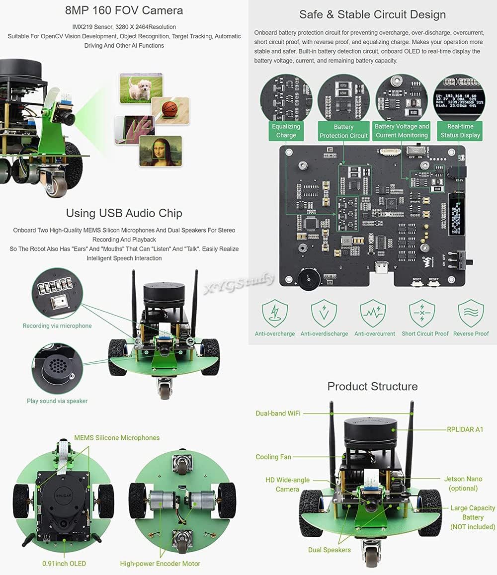 JetBot Professional Version ROS AI Robot Complete Philippines | Ubuy