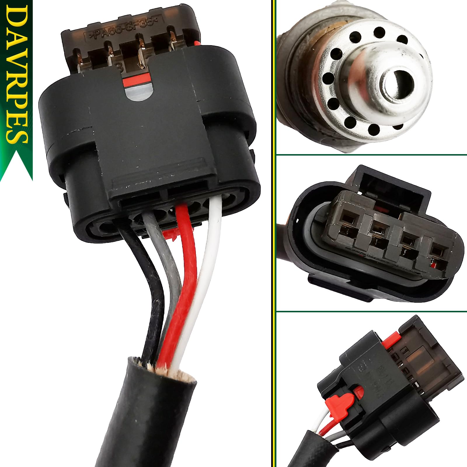 DAVRPES 2PCS 234-4490 O2 Sensor Downstream Oxygen Sensor
