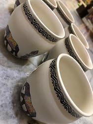 Buy The Earth Store Re-useable Pastel Multicolor Handcrafted Ceramic ...