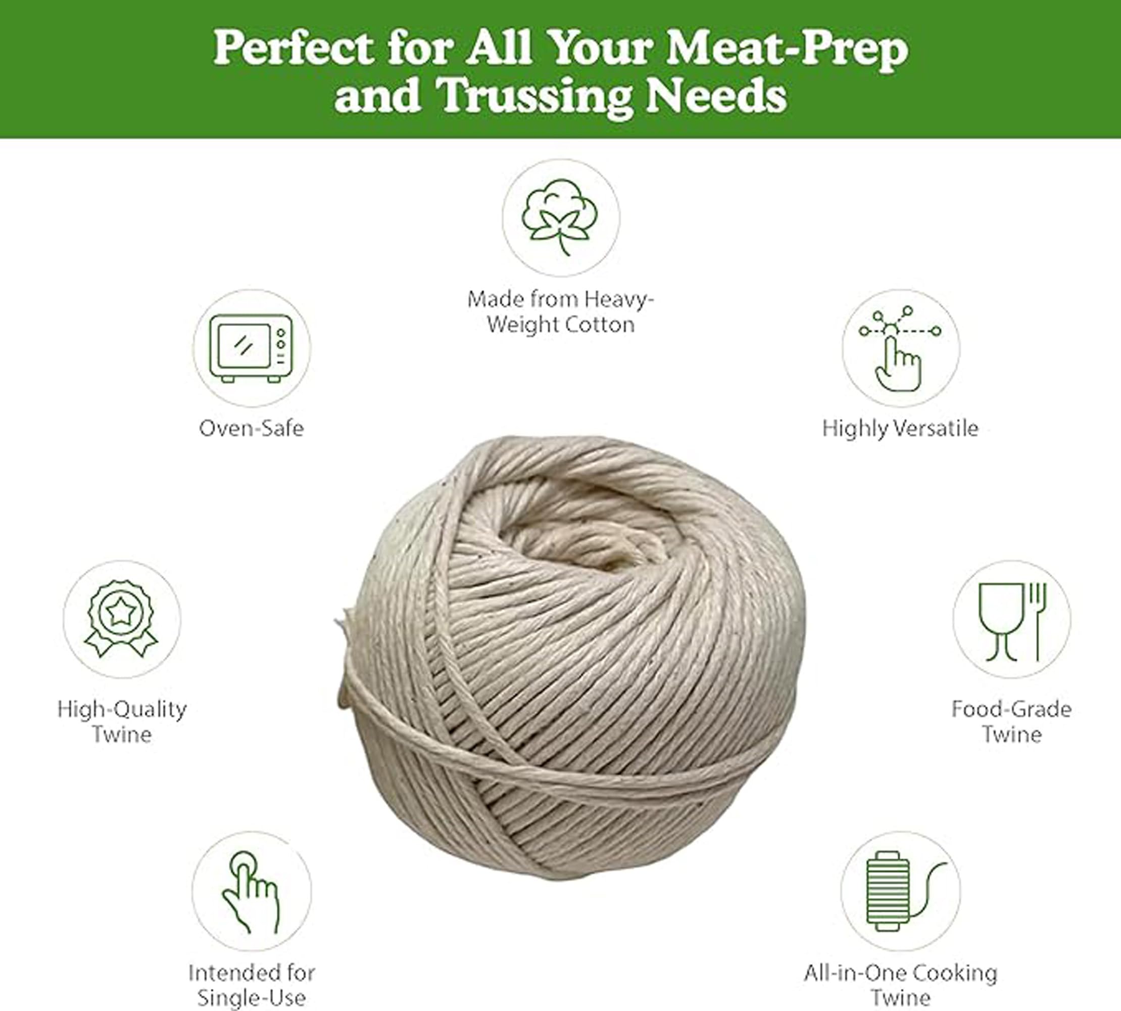 Snapklik.com : Butchers Cooking Twine Ball, Made Of Heavy-Weight ...