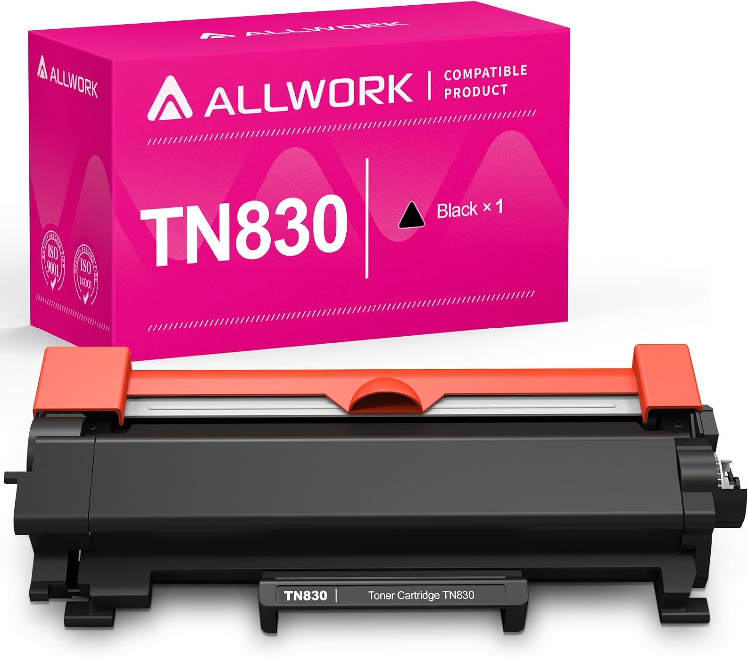 Amazon.com: ALLWORK Compatible TN-830 1Pack Toner Cartridge Replacement ...