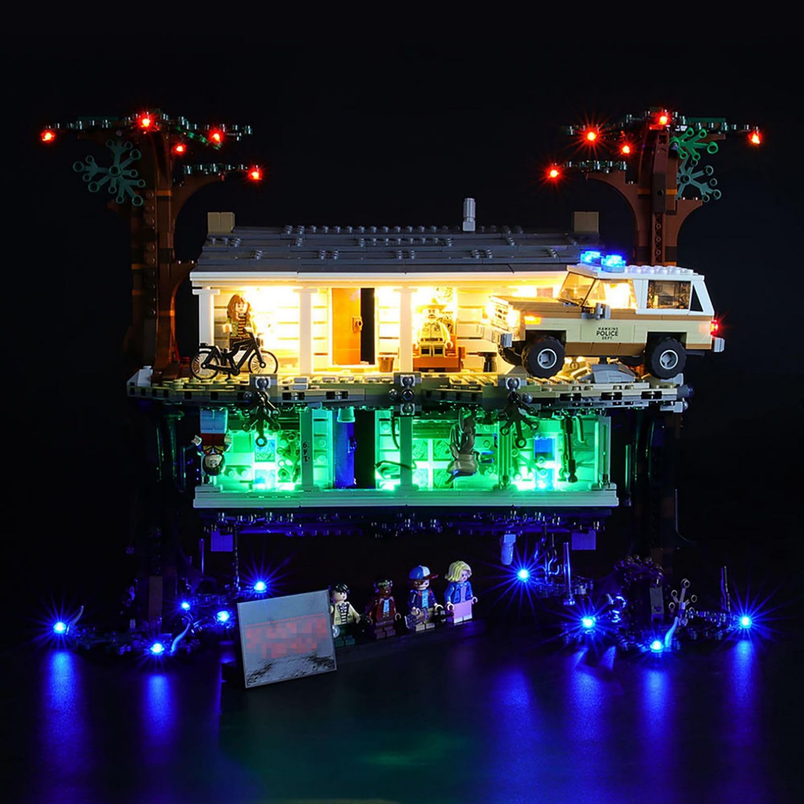 MENZAVA LED Light Kit Compatible with LEGO 75810 The Upside Down ...