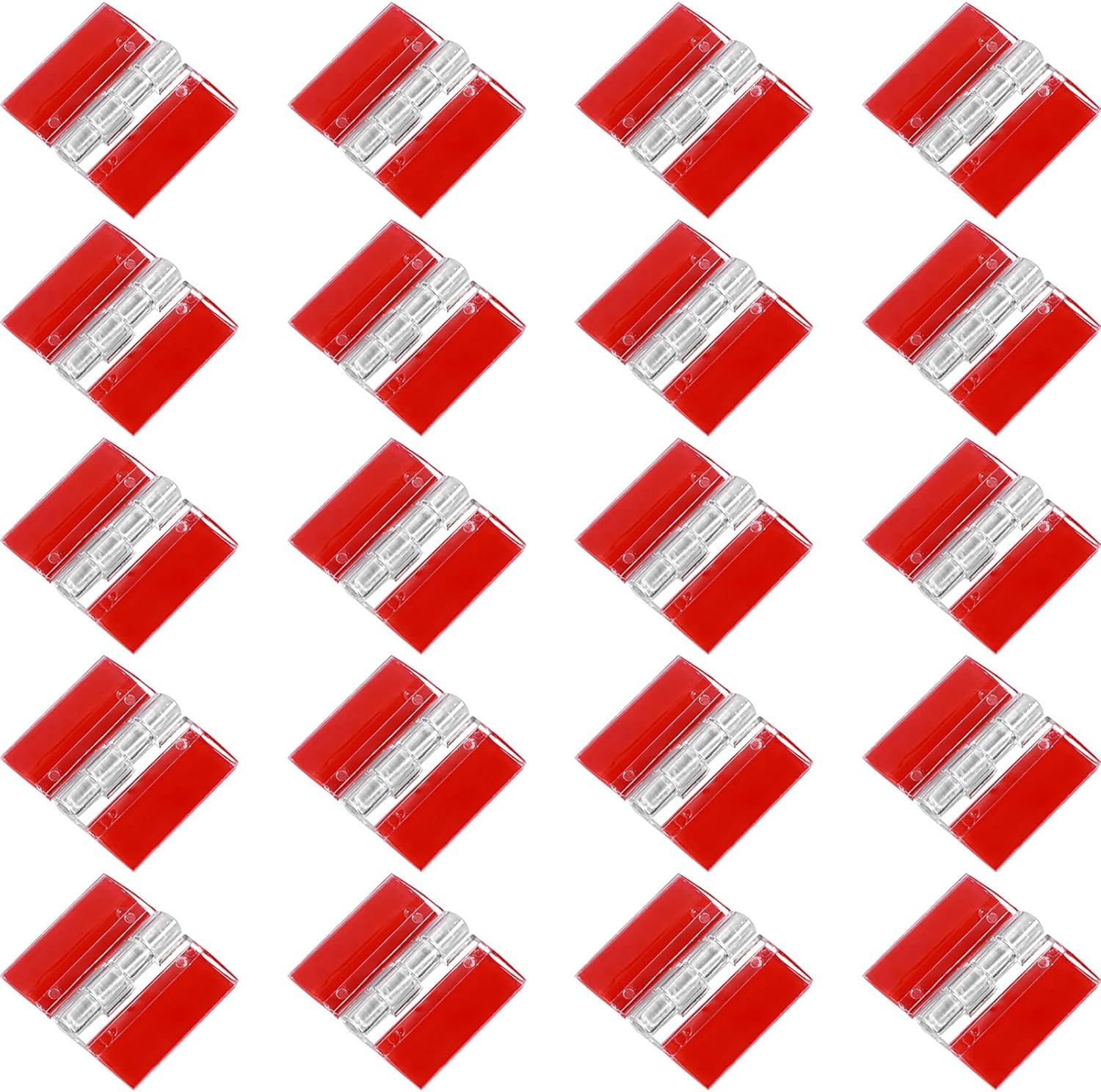 Mini Acrylic Hinge, Foldable Small Transparent Hinge Self-Adhesive ...