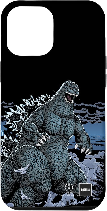 Amazon.com: iPhone 14 Pro Max Godzilla Comic Art "Lightning" Case ...