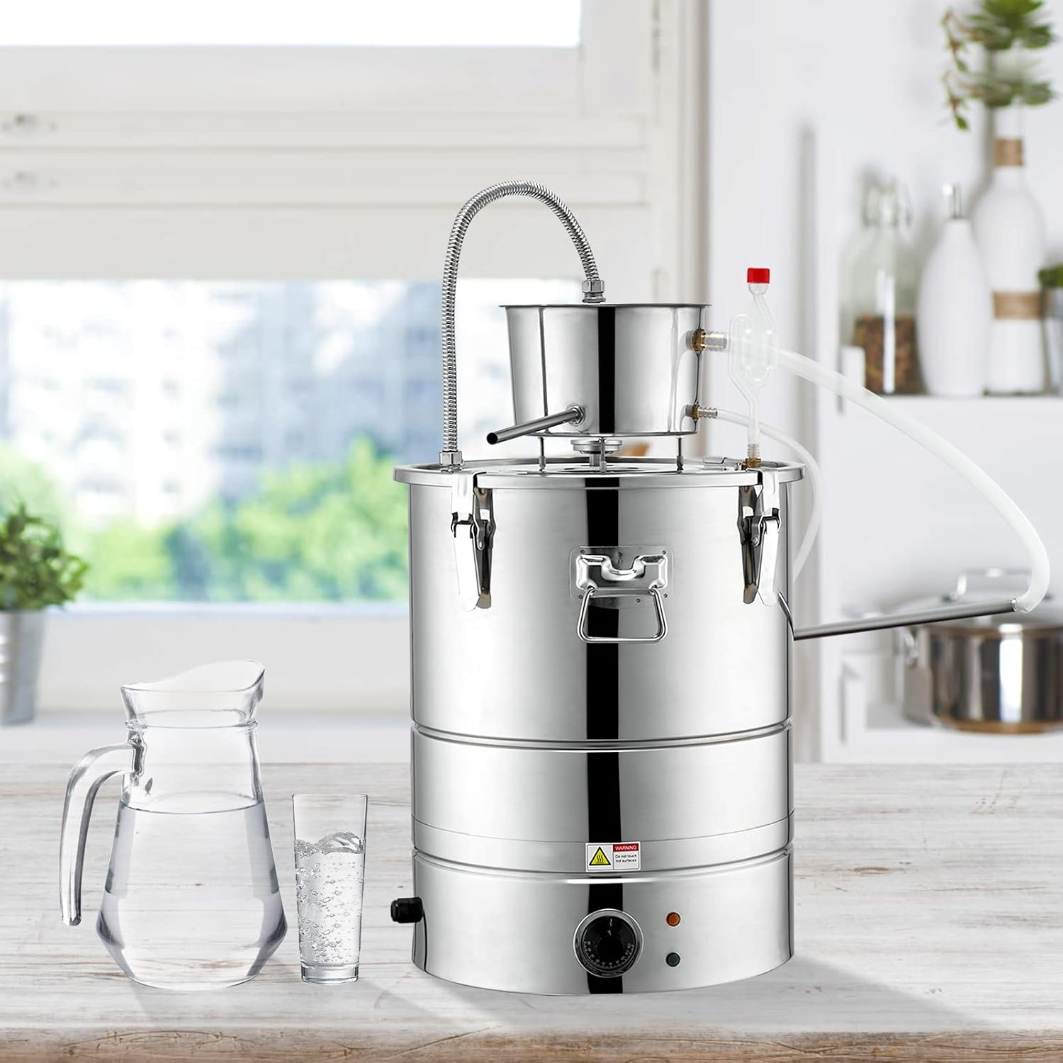 VEVOR Electric Alcohol Distiller Kit, 9Gal/30L, with Australia | Ubuy