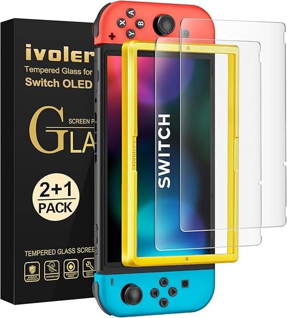 Amazon.com: Nintendo Switch Screen Protectors - Nintendo Switch Screen ...