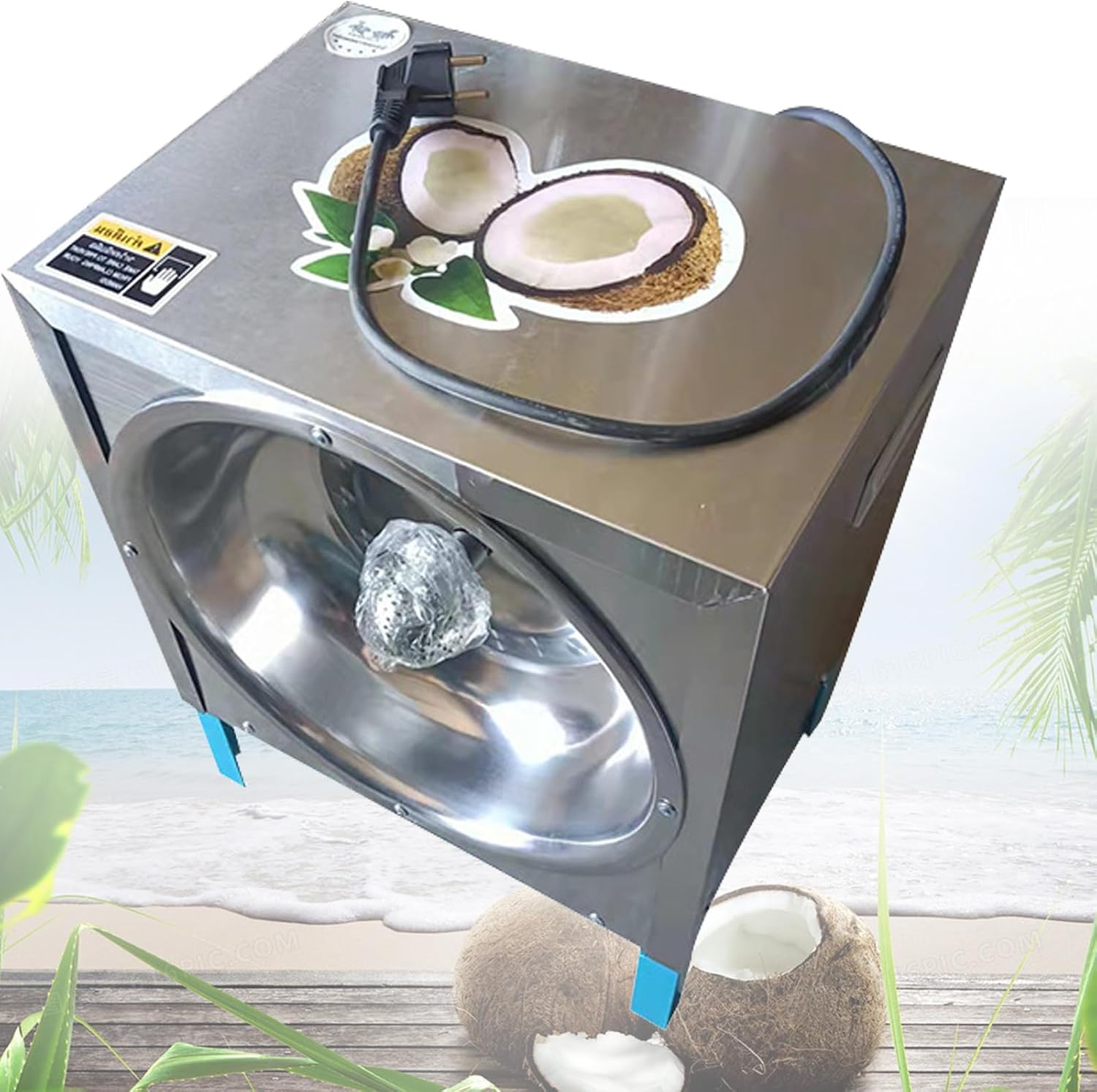 Amazon.com: Electric Coconut Processing Machine Commercial Coconut ...