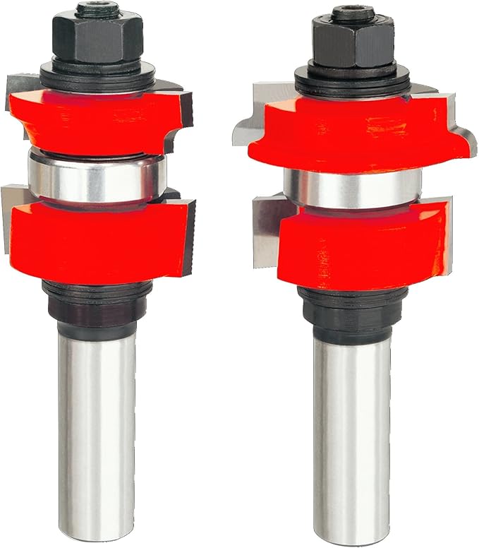 Freud 99-270 1-17/32-Inch Divided Light Cabinet Door Router Bit Set ...