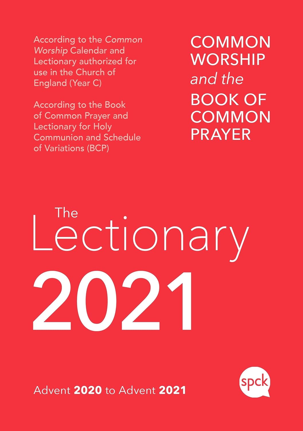 Common Worship Lectionary 2021: SPCK Publishing: 9780281083961: Amazon ...