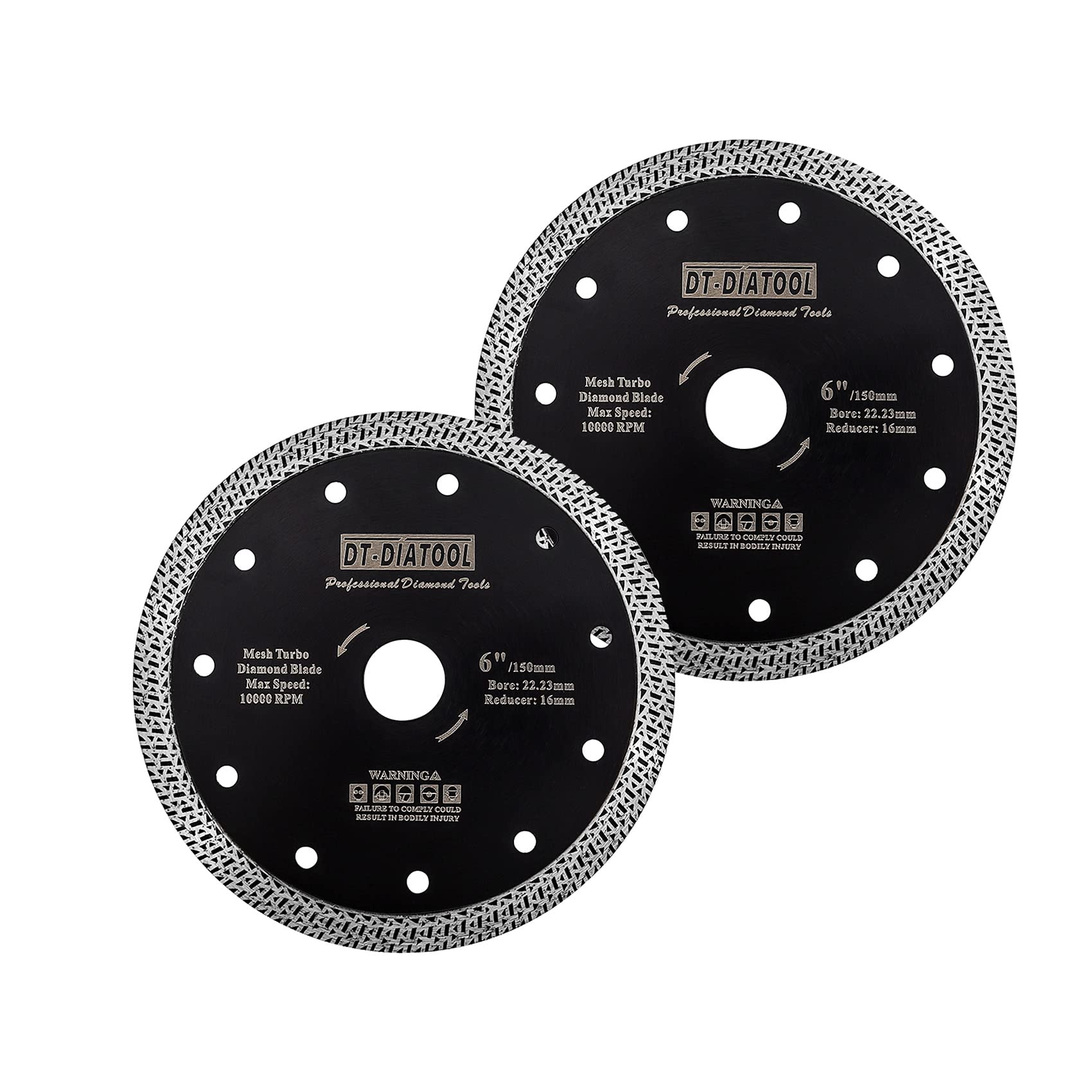 Snapklik.com : DT-DIATOOL 6 Inch Diamond Granite Blade For Marble ...