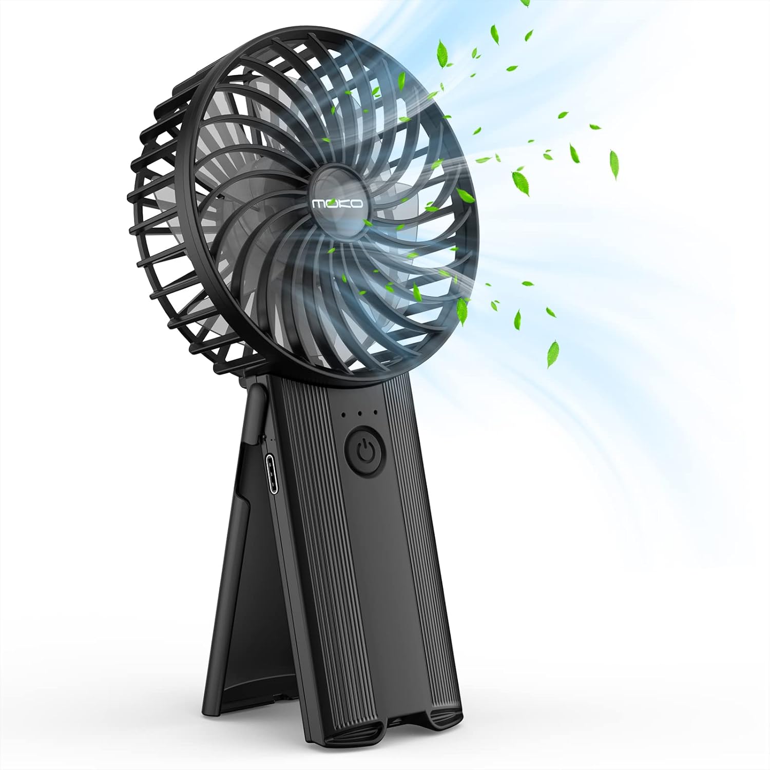 MoKo Handventilator - Mini Ventilator USB Tragbarer Lüfter mit 4 ...