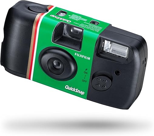 Amazon.com : Fujifilm QuickSnap Flash 400 One-Time-Use Camera - 27 ...