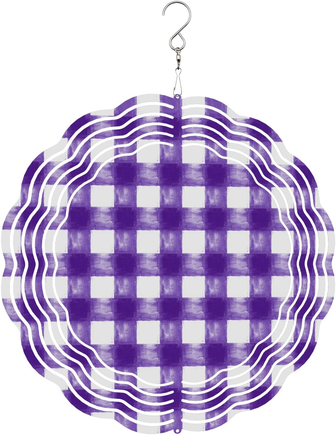 Amazon.com: Stainless Steel Kinetic Wind Spinner, Rustic Farmhouse ...