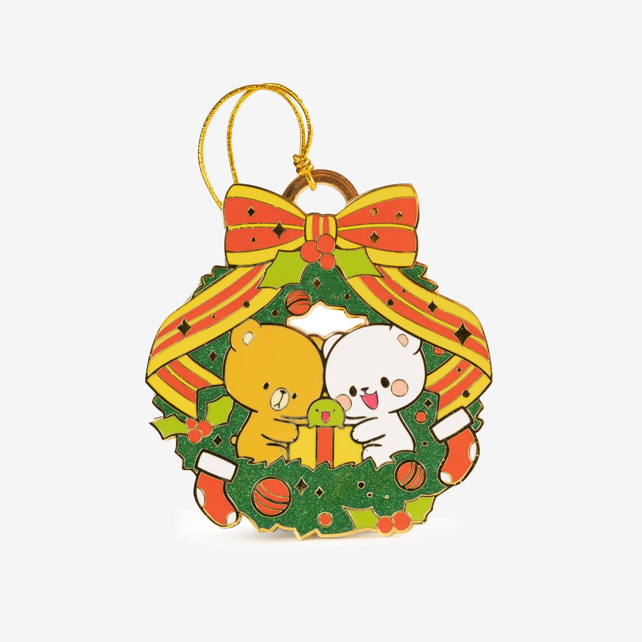 Amazon.com: Milk and Mocha 2022 Enamel Christmas Ornament Authentic ...