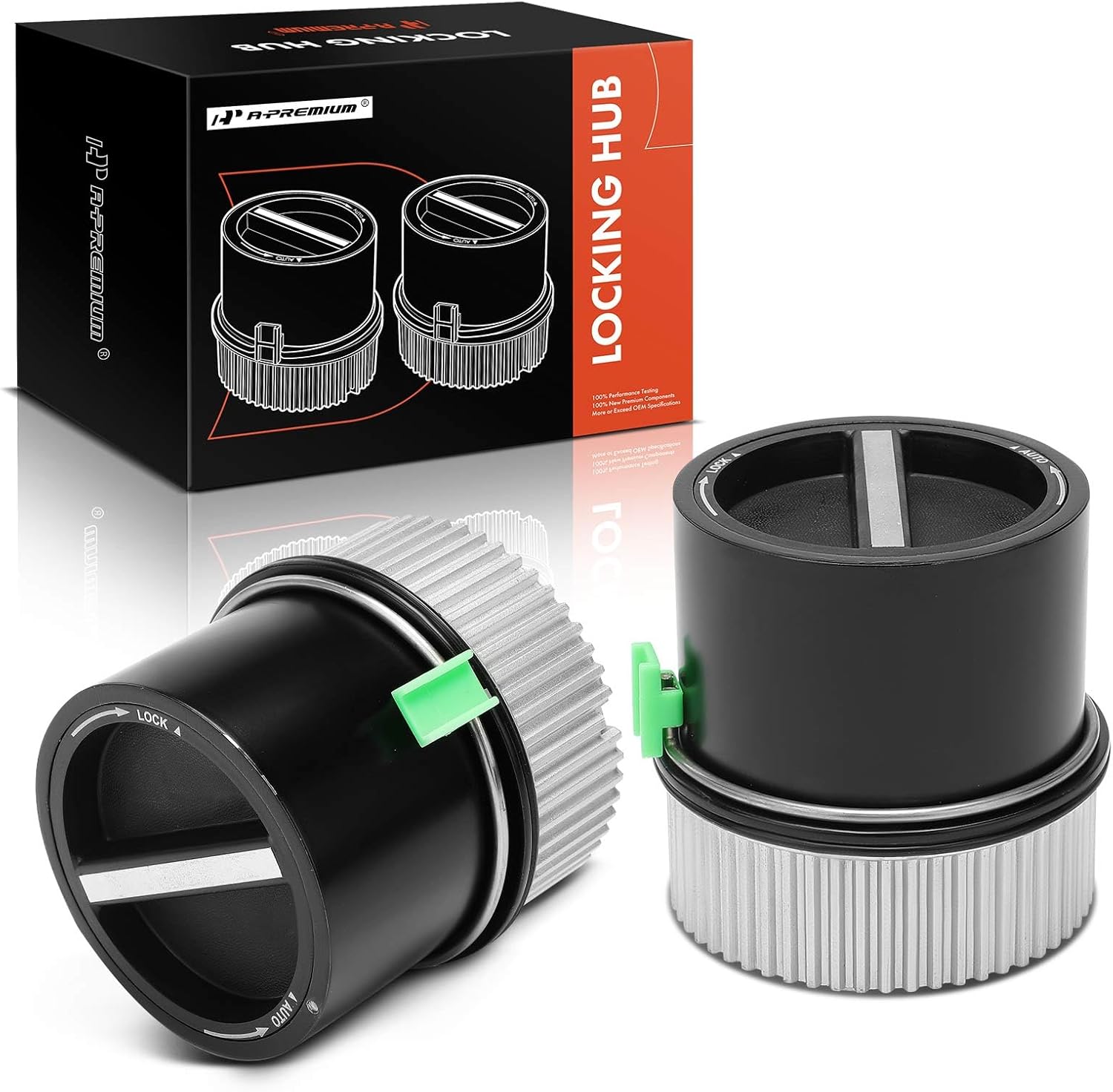 Amazon.com: A-Premium Front 4WD Auto Locking Hub Actuator Axle Hub Link ...