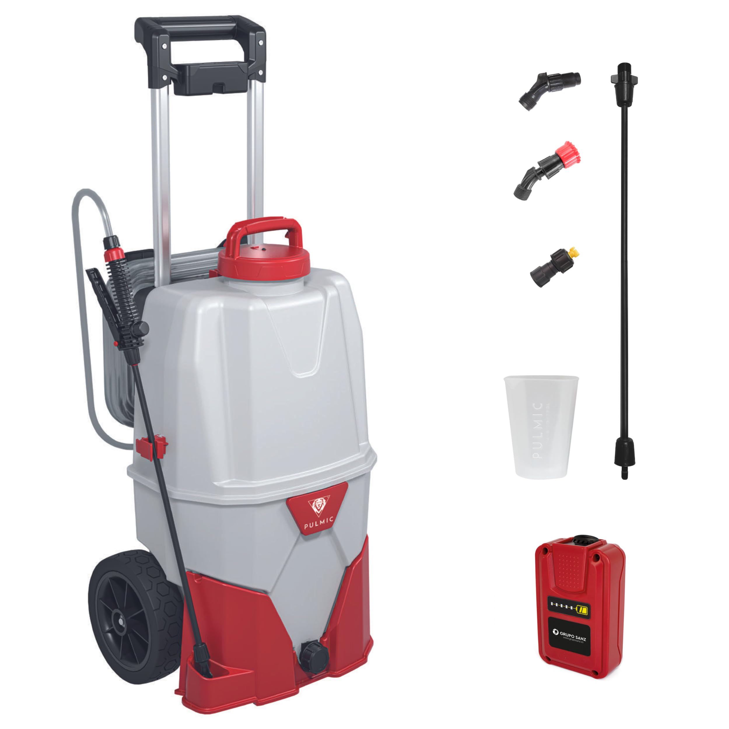 Amazon.com : PULMIC Electric Sprayer Pegasus 35. 9.25-Gallon Cart ...