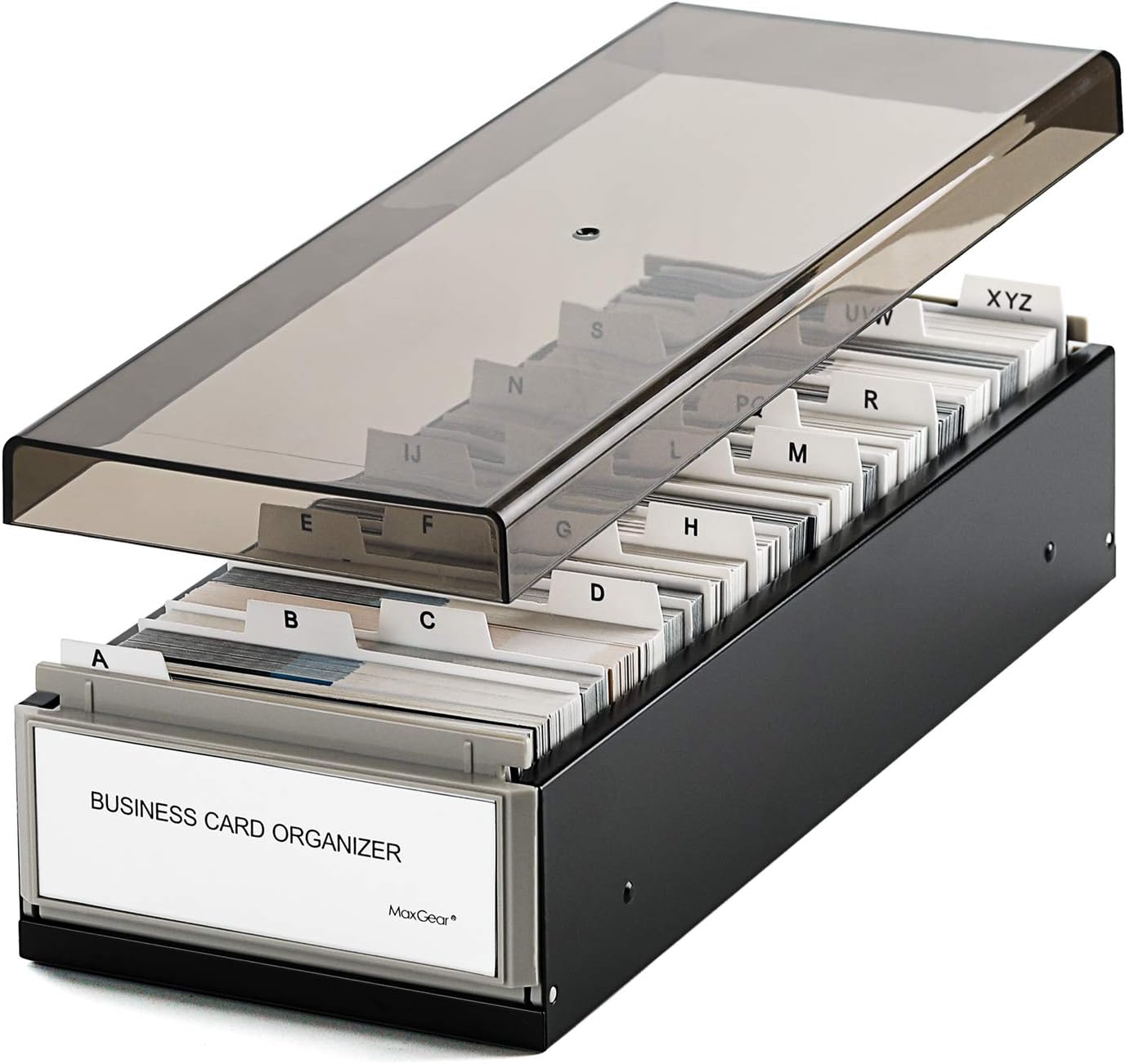 Amazon.com : Acrimet Index Business Card Size File Holder Organizer ...