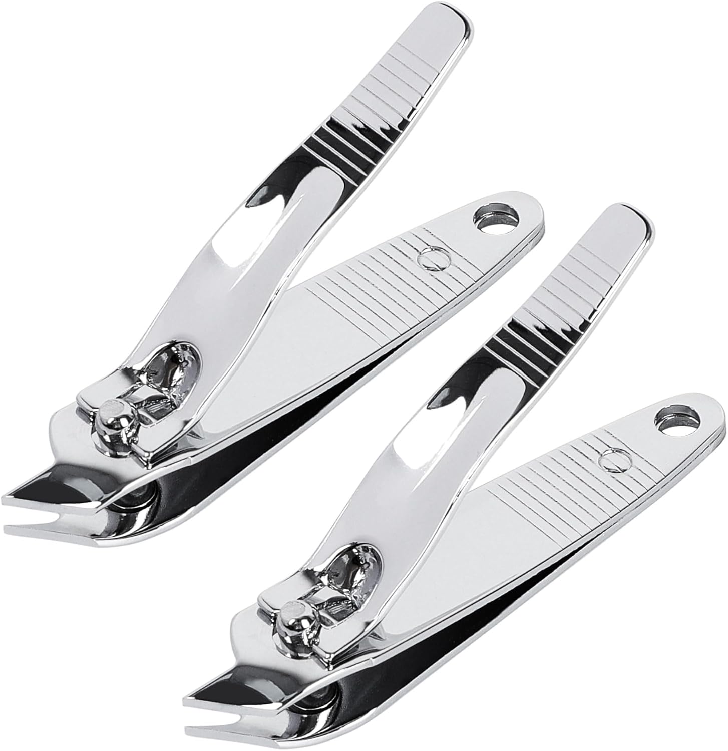 Amazon.com: uxcell 2 PCS Angled Nail Clipper Set, Metal Slanted Edge ...