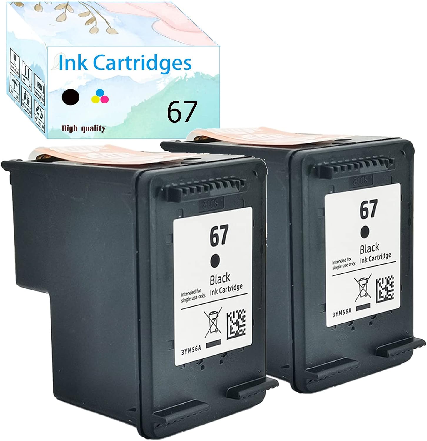 Amazon.com: 67 Ink Cartridges Replacement for HP,Compatible with Envy ...