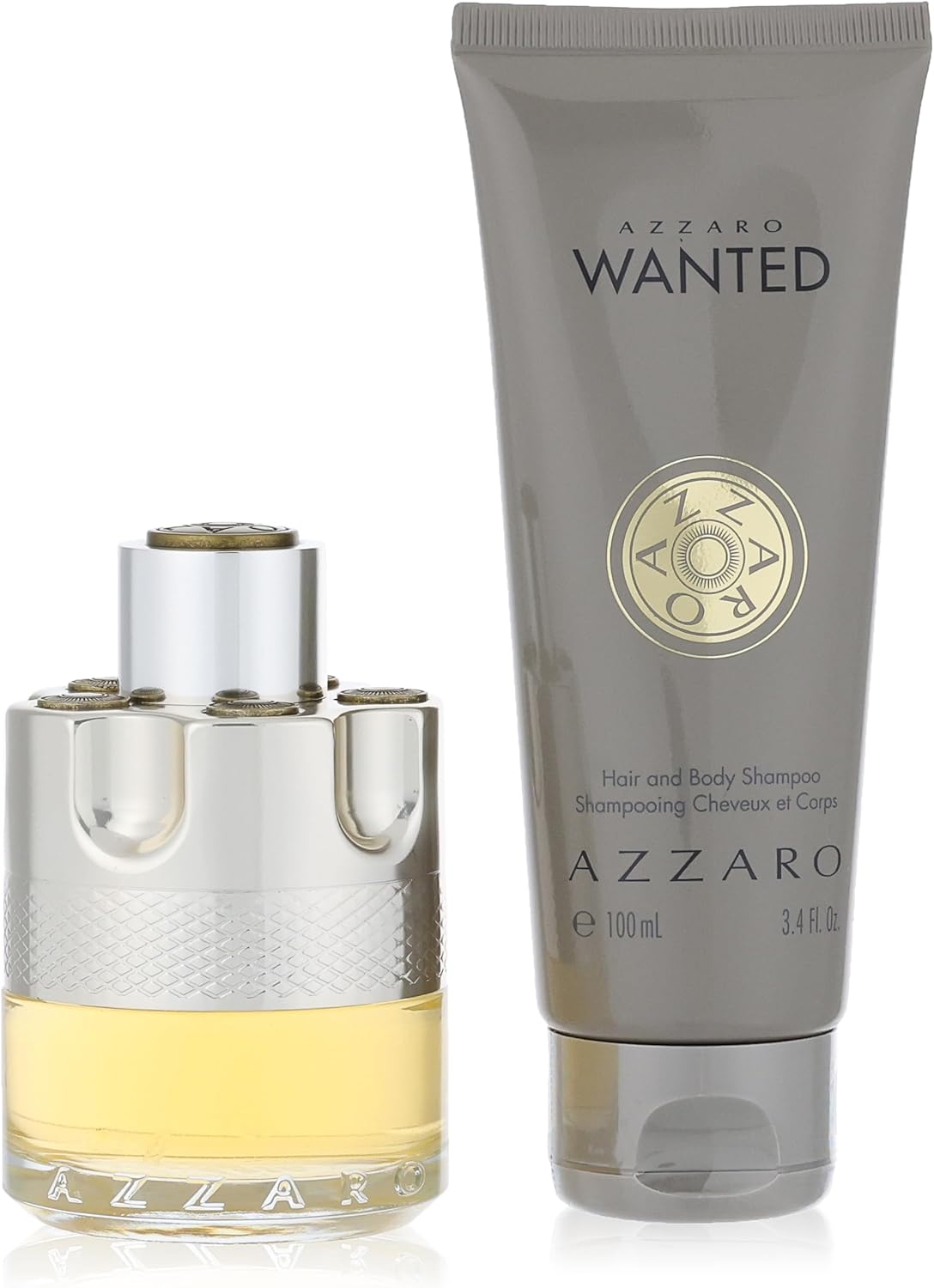 Azzaro Wanted for him edt 50ml + hair & body shampo 100ml: Buy Online ...