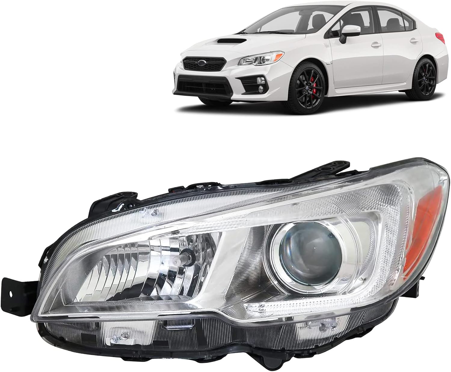 Amazon.com: ALLIGATOR AUTO LIGHTS Replacement For Subaru WRX 2015-2021 ...