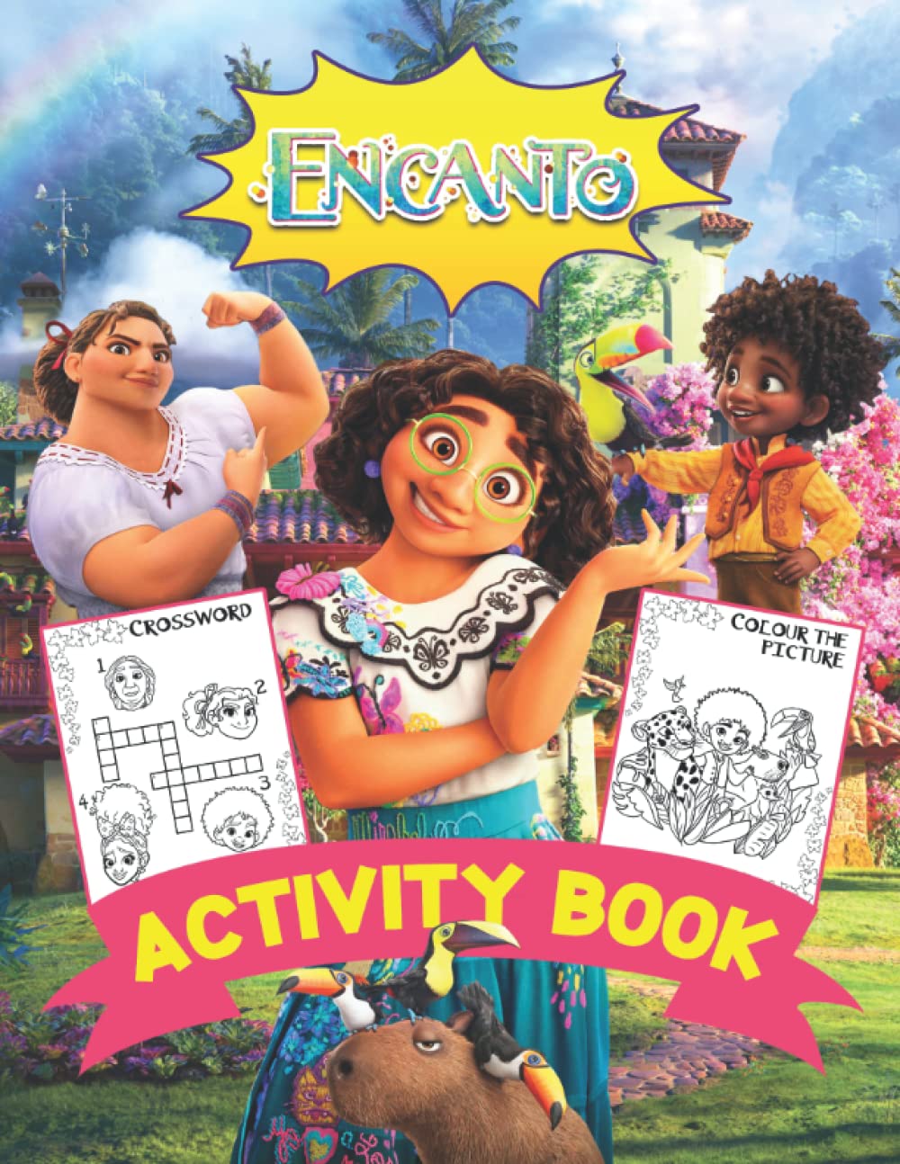 Buy Éncantó Activity Book: A Fun Kid Workbook Game For Learning ...