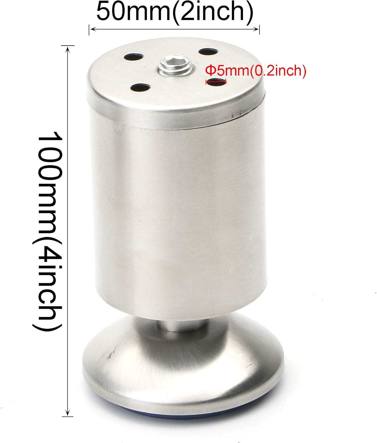 Patas de acero inoxidable para gabinete, patas ajustables, patas de ...